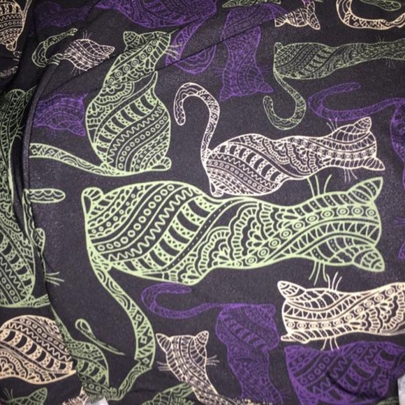 LuLaRoe | Skirts | Llr Maxi Skirt Cat Print | Poshmark